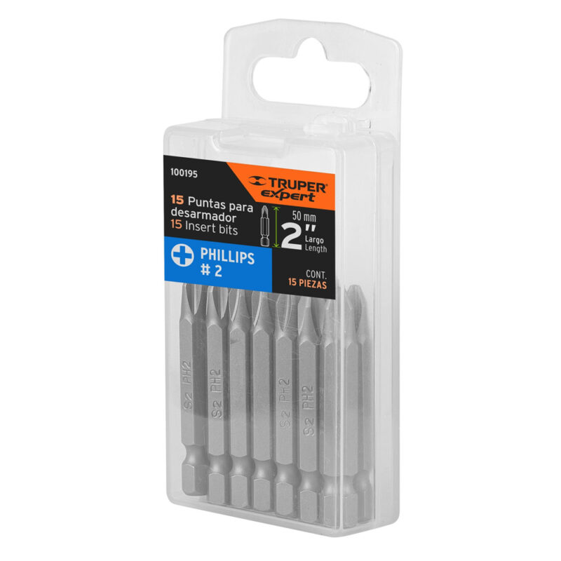 PUNTAS ESTRELLA DE 2″ DE LARGO PH2 (EMPAQUE DE 15 PZS IGUALES ...